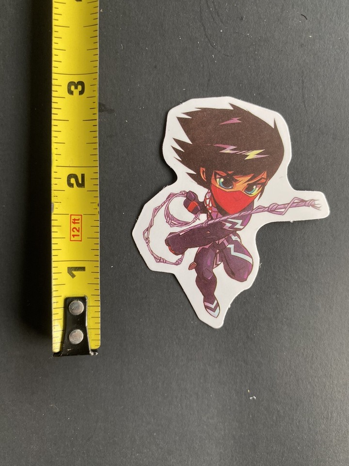 SILK AKA CINDY MOON MARVEL POP COMICS STICKER EARTH 616 (MCU) | eBay