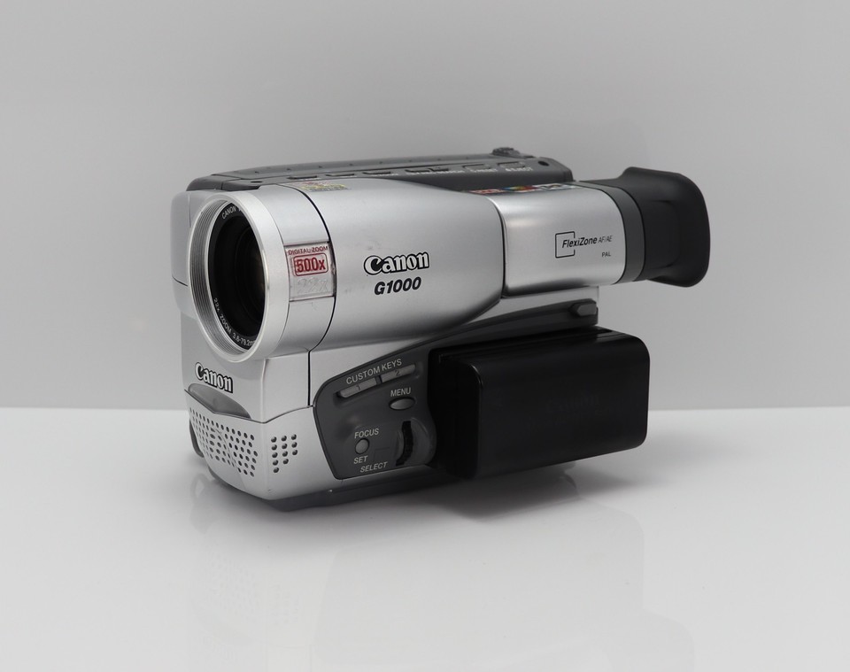 CANON G1000E CAMCORDER 8MM VIDEO ANALOGUE VIDEO-8 TAPE G1000 | eBay UK
