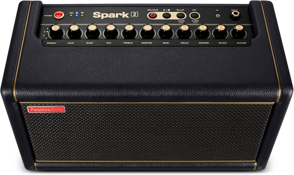 Spark 2 50W Smart Practice Amp & Bluetooth Speaker Con Looper Integrato ...