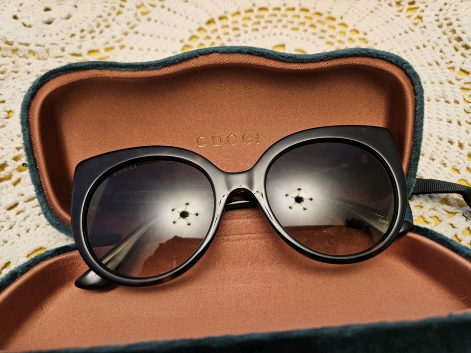 GUCCI Sunglasses GG0325S Color 002 Havana Tortoise Shell Women’s w ...