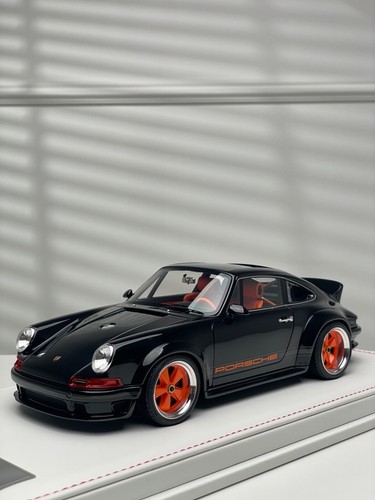 Porsche 911 Singer DLS (Black/ Orange) [IVY Merit Model] 1/18 scale | eBay