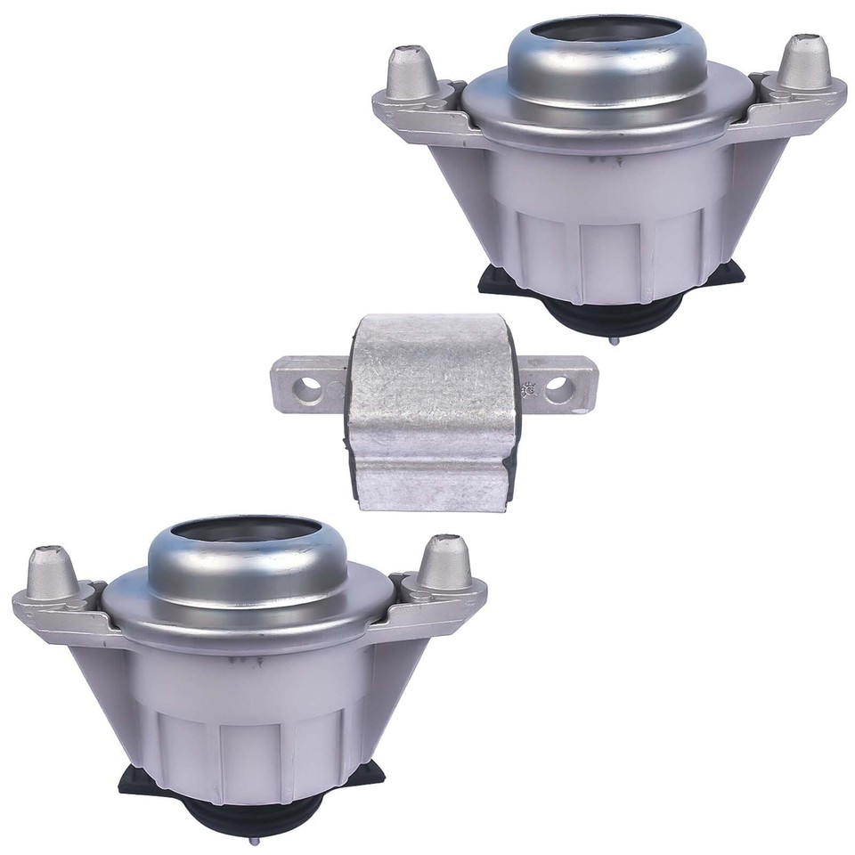 3Pcs Engine Motor Mounts for Mercedes C300 E350 E400 RWD 2122400418 ...