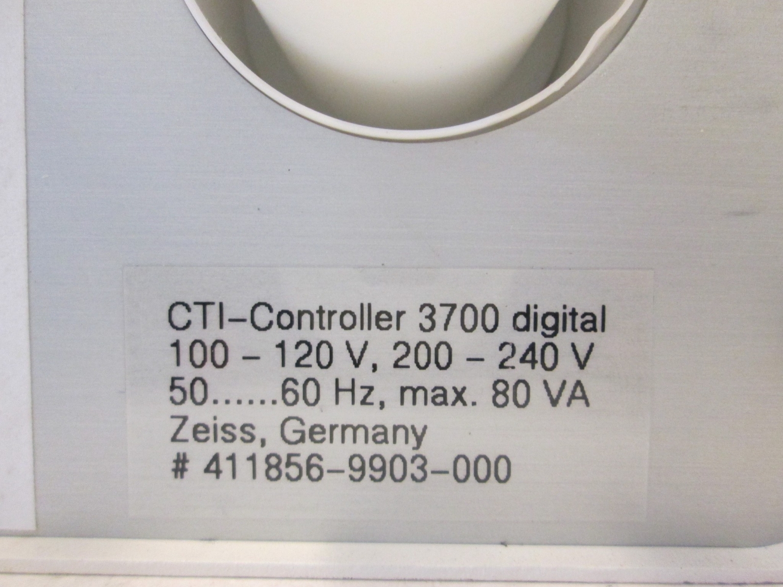 CTI Controller 3700 Digital w/ IS-M 823, 100-120V, 200-240V, Used | eBay