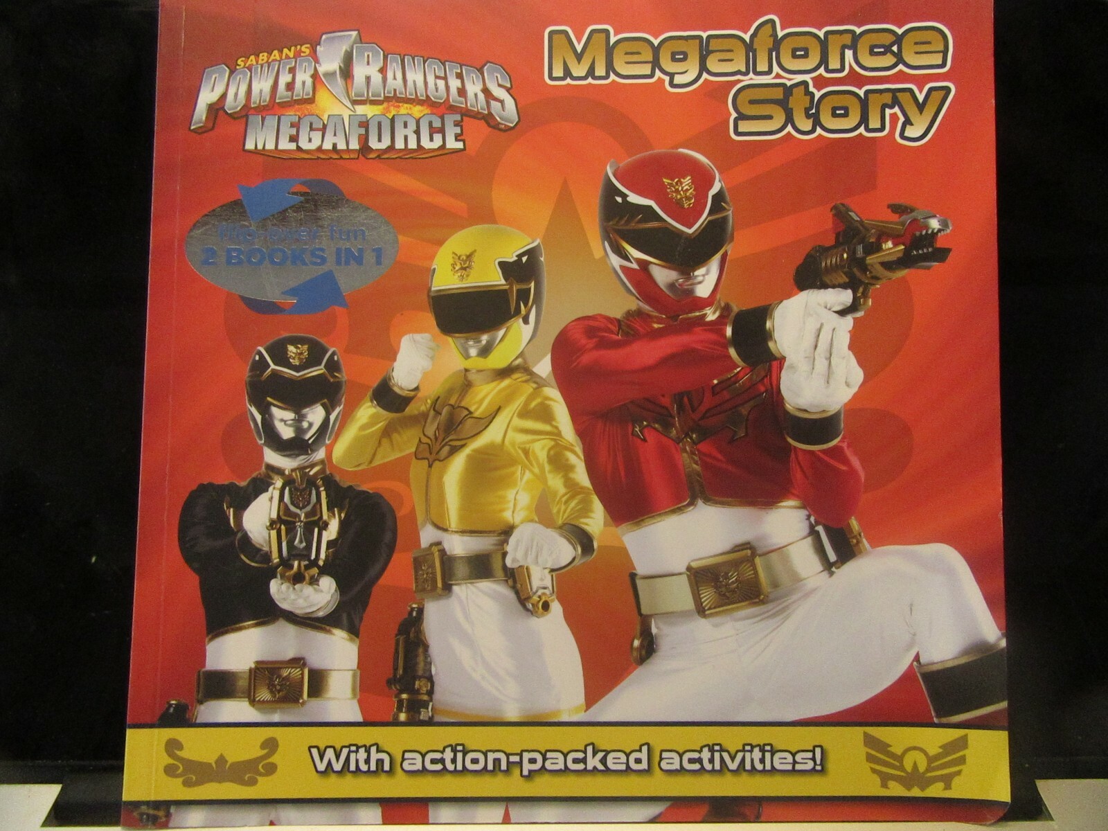 Power Rangers Megaforce Story 2 Books in 1 New Paperback Story ...