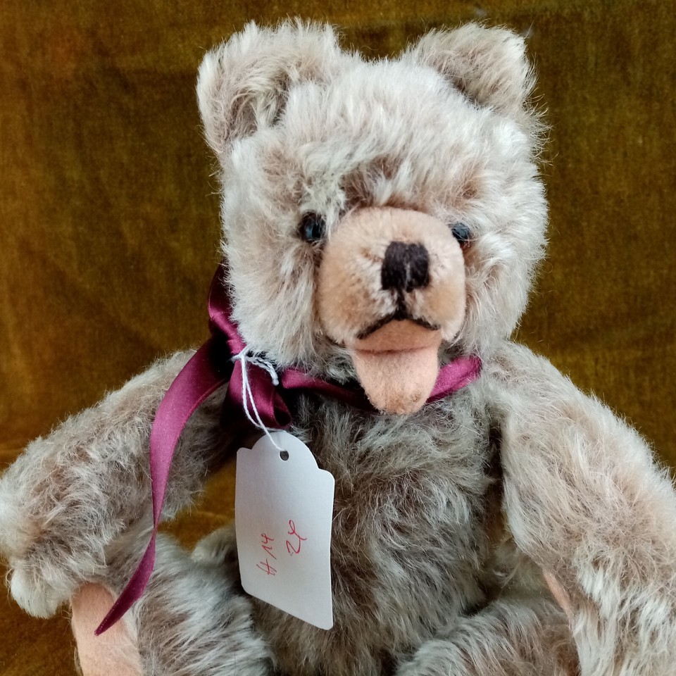 Vintage Hermann Teddy Bear, Hermann Zotty, German teddy, 1950s, 24cm ...