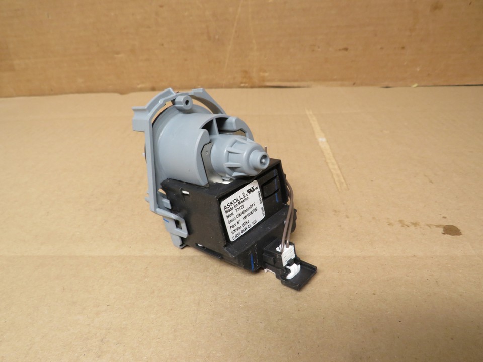 KitchenAid Whirlpool Dishwasher Drain Pump Part # W11035709 W11412291 ...