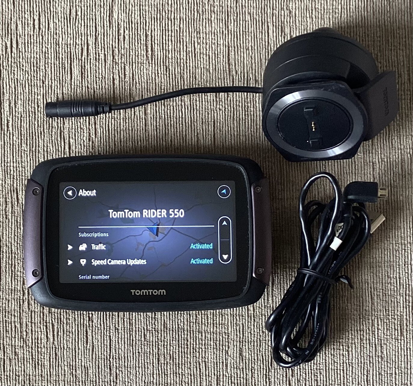 TomTom Rider 550 Motorbike Sat Nav - | Grelly UK