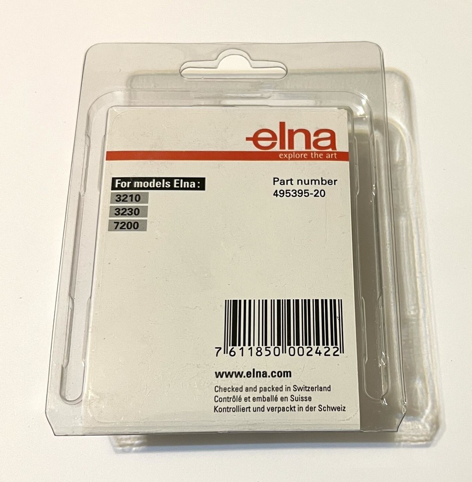 Elna Elastic Gatherer 8mm For Models 3210 3230 And 7200 Brand New Apaa ...