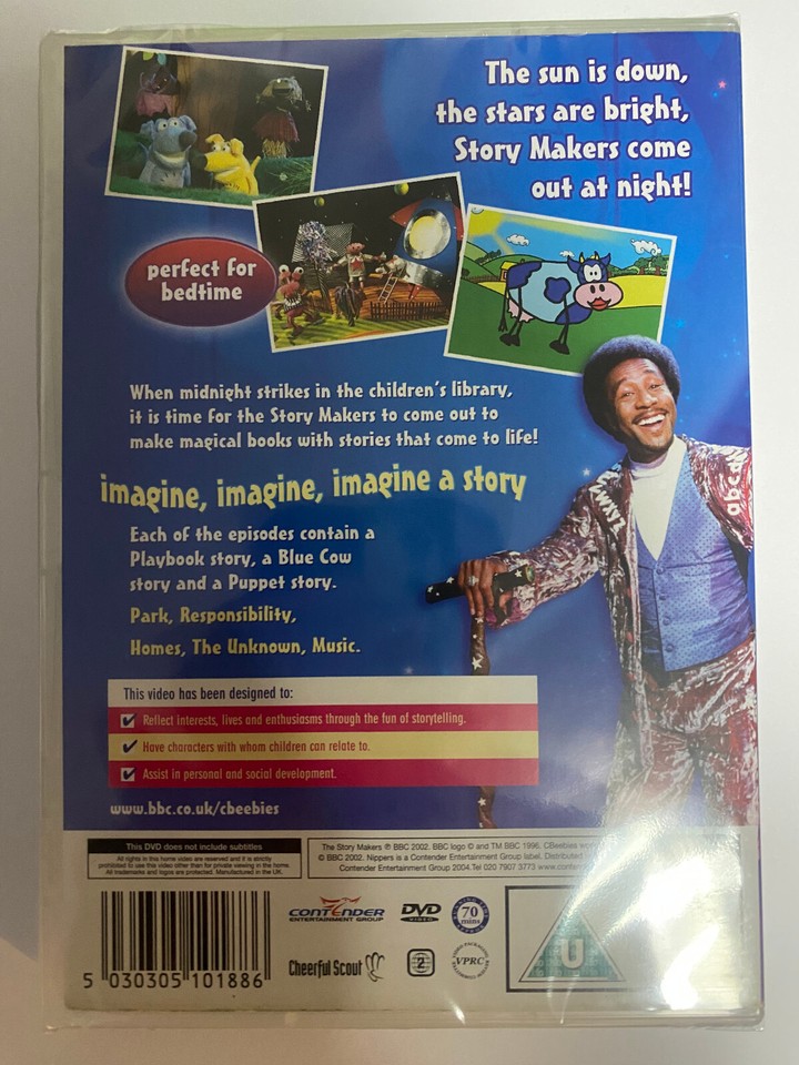 CBEEBIES THE STORY MAKERS VOLUME 1: PARK & OTHER STORIES DVD NEW SEALED ...