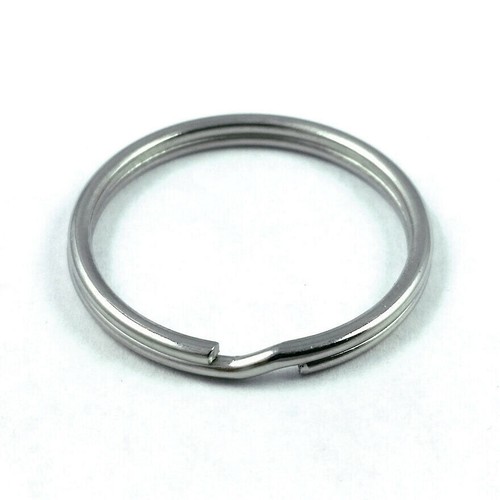 10 pcs 25mm Stainless Steel Split Key Chain Rings 1" inch | eBay