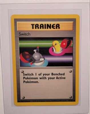 Pokémon TCG Switch Base Set 95/102 Regular Unlimited Common | eBay