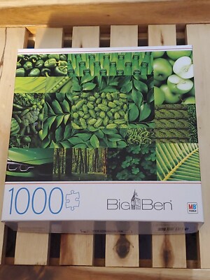 Big Ben MB Puzzle Greens 1000 Pieces Jigsaw Puzzle New | eBay Australia