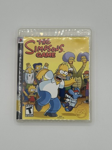 The Simpsons Game for PS3 (Sony PlayStation 3, 2007) Case Only RARE | eBay