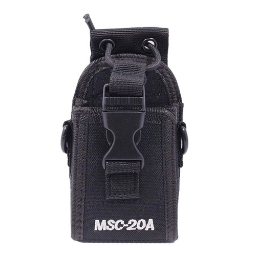 Nylon Belt Bag Two Way Radio Case With Adjustable Strap for Handsfree ...