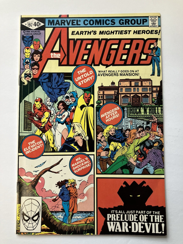 Avengers 197 VF 8.0 1980 Marvel Comics $7 Flat Ship! | eBay
