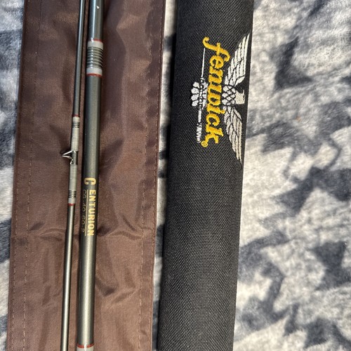 Centurion CG.40.60.2 Fishing Pole + Sheath + Fenwick Eagle Hard Case | eBay