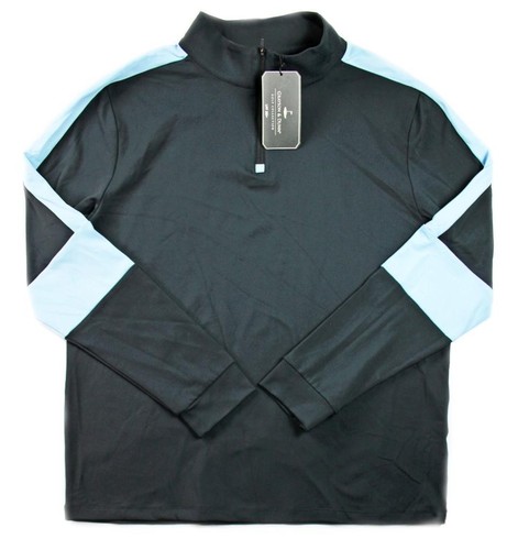 Grayson & Dunn Mens 1/4 Zip L Pullover Performance Golf Shirt Long ...