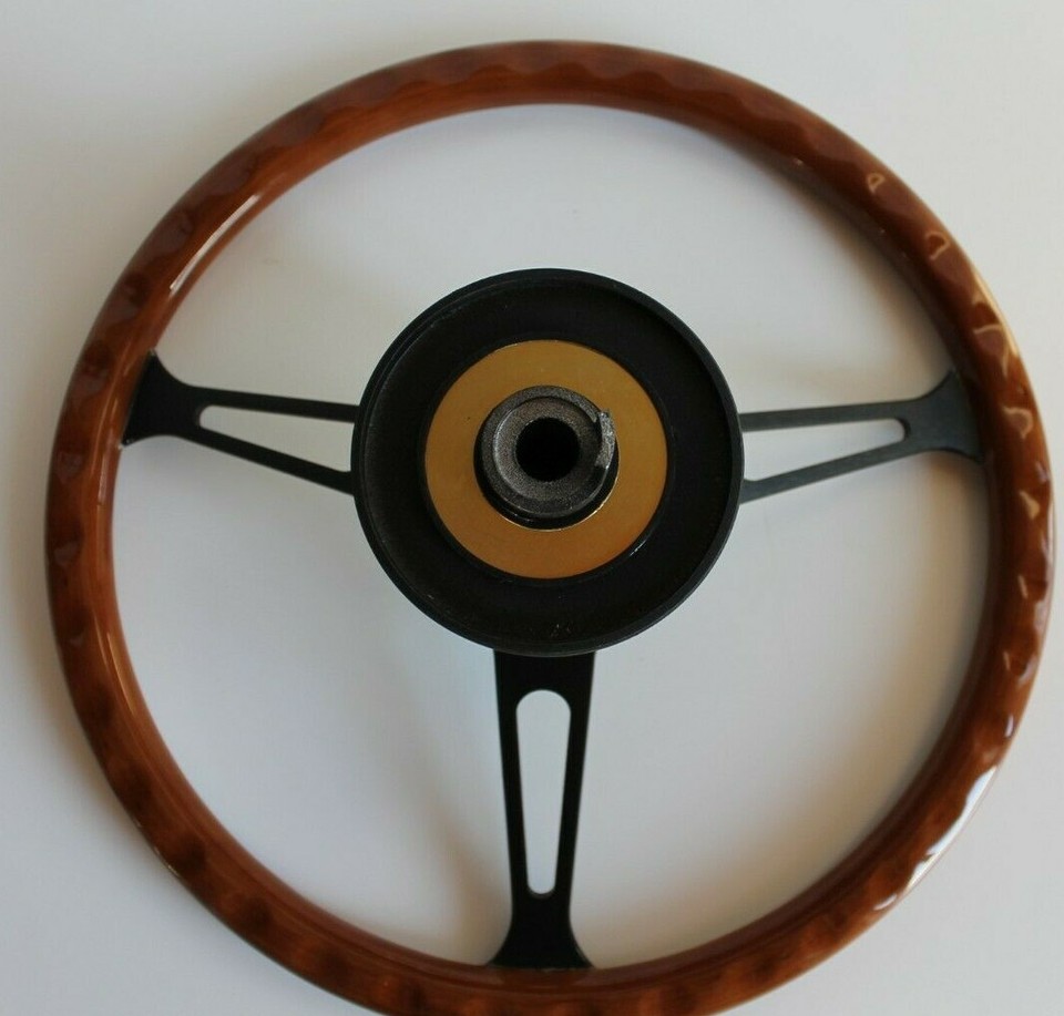 Steering Wheel fits For BMW Wood Steering Wheel E3 E9 E12 E21 E23 E24 ...