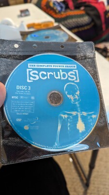 Scrubs: Season 4 Disc 3 DVD (Replacement Disc+Sleeve ONLY) | eBay