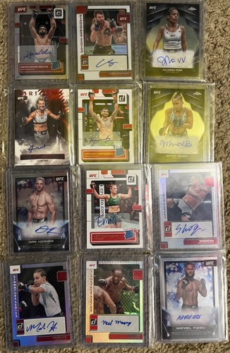 UFC Autograph Collection 19 Cards | eBay