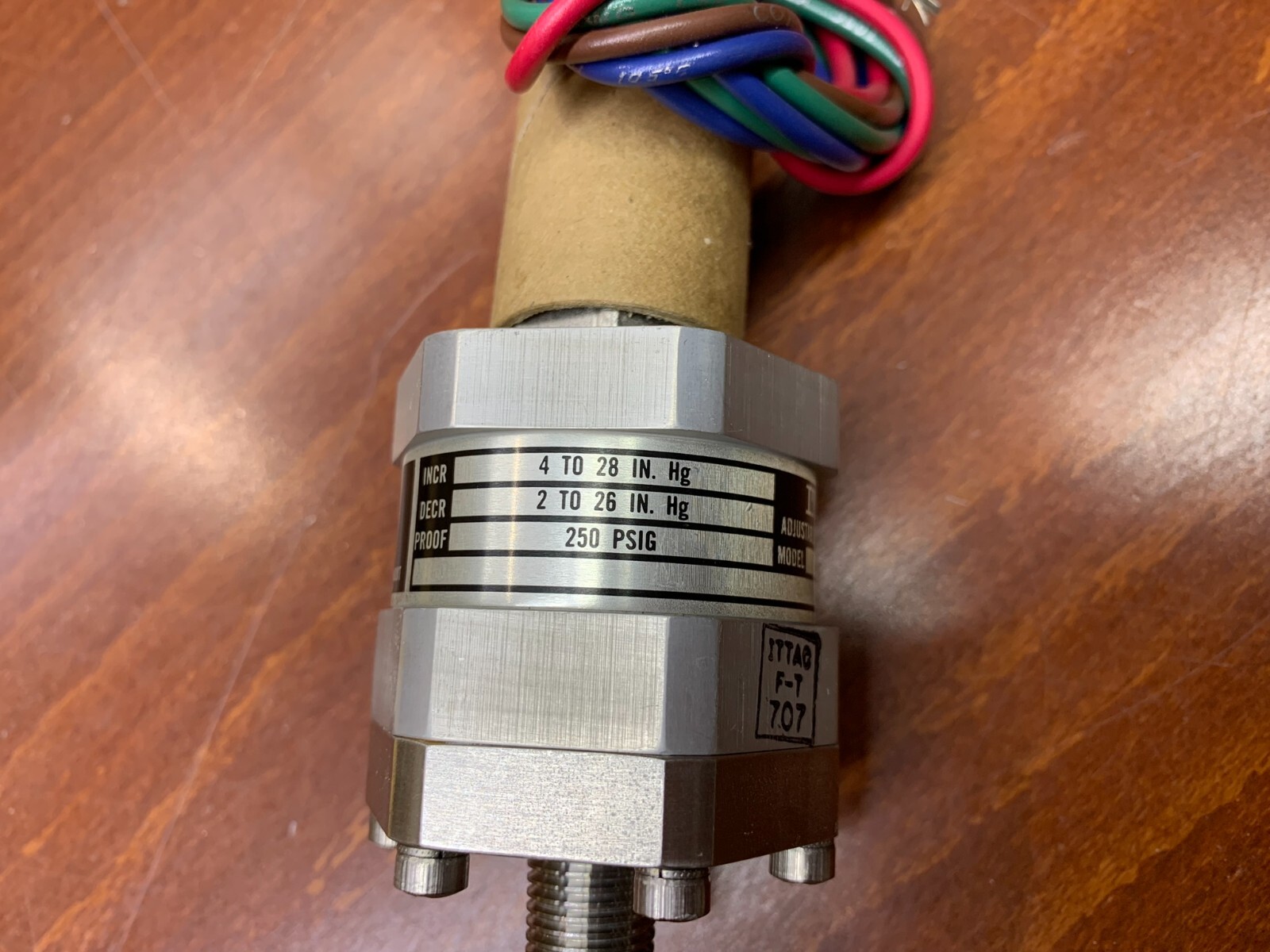 Qty-4 Neo-Dyn ITT 057-0030 / 182P42C6 Adjustable Vacuum Switch Sensor ...