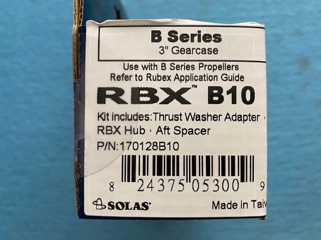 RUBEX Hub Kit RBX-B10 For Mercury/Mariner/Mercruiser 3" Gearcase 10 ...
