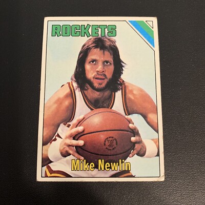 1975-76 Topps Basketball 103 Mike Newlin Houston Rockets NBA Card 1975 ...