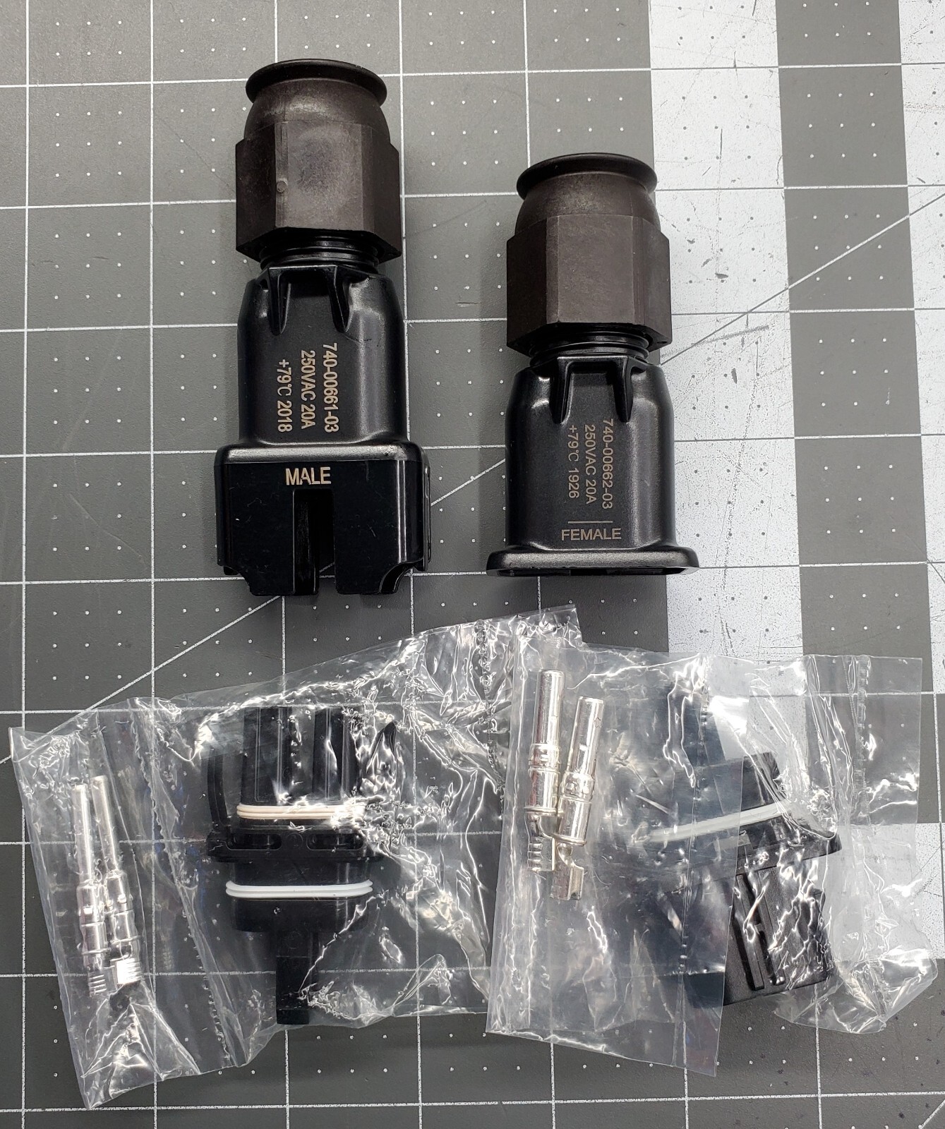 Enphase Q-CONN-10M IQ Inverter Male and Female Connector Kit q cable ...