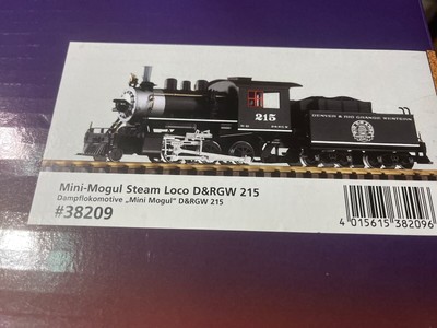 Piko # 38209, Mini-Mogul Steam Loco D&RGW 215, G scale | eBay