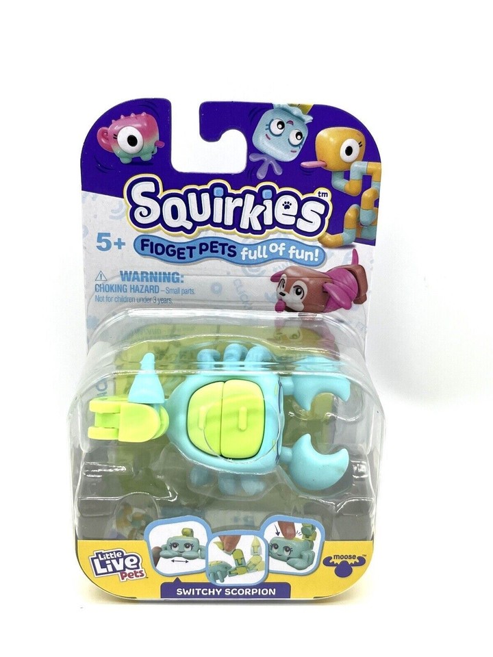 Squirkies Little Live Pet Fidget Pets - 24 Different ones - Rare Toys ...