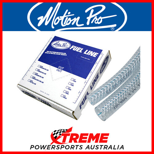 Motion Pro 08-120012 MP Braided Vinyl Fuel Line 3/8" ID X 25 Ft | eBay