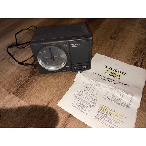 Yaesu G-800SA Antenna Rotator Controller Ham Radio Direction Indicator ...