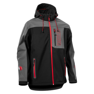 Castle X Barrier G5 Tri-Lam Mid-Layer Jacket - Red/Black/Charcoal | eBay