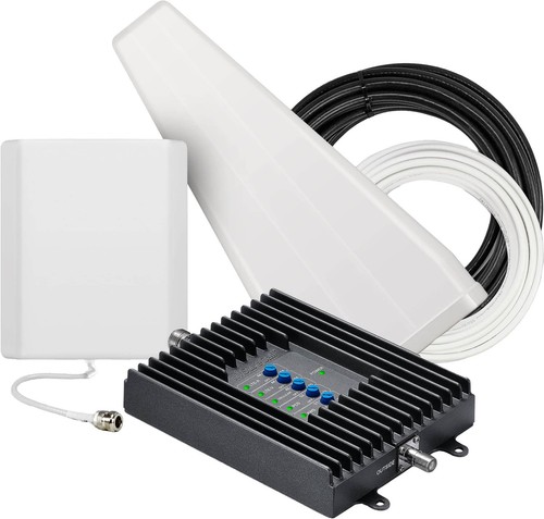 SureCall - Fusion4Home Yagi/Panel Kit with Upgraded RG-11 Cable - Black ...