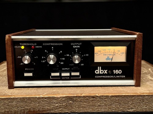 Vintage DBX 160 Compressor / Limiter. DBX160 VU. Classic. US Seller ...