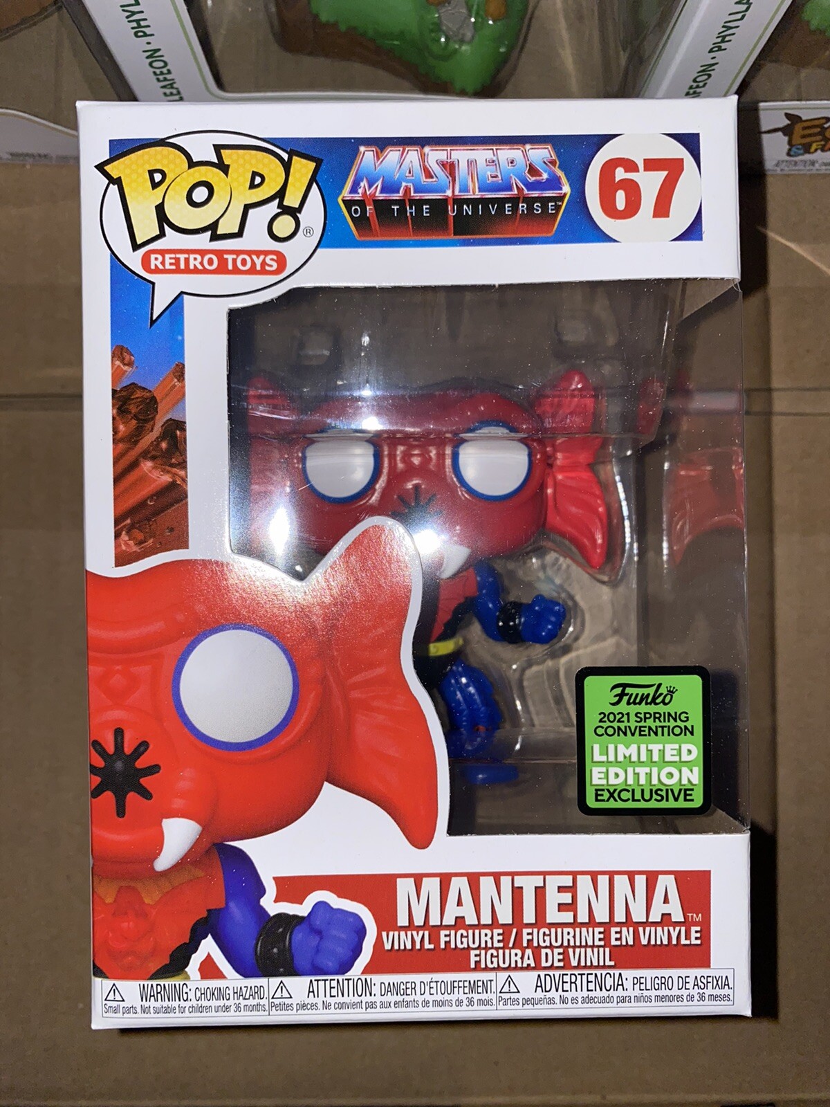 Funko Pop! Masters of the Universe MANTENNA #67 2021 Spring Convention ...