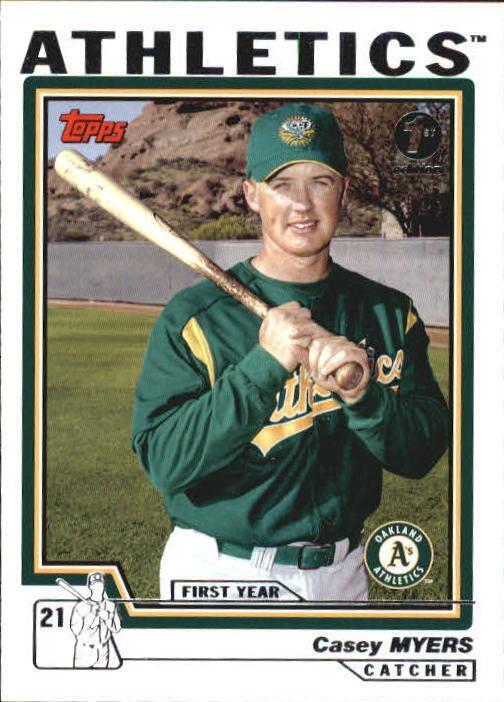 2004 Topps - Casey Myers #301 1st Edition (RC) for sale online | eBay