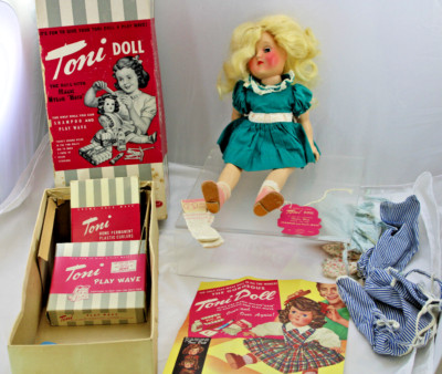 Ideal Toni Doll - Blonde Boxed with Accessories - P-90 With hang tag ...