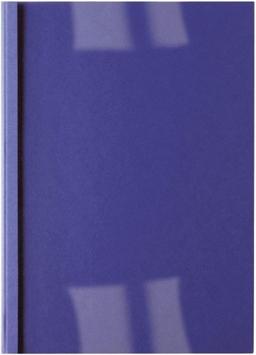GBC Thermal Folder Leather Look A4 1.5 mm 15 Sheets Blue Pack of 100 | eBay