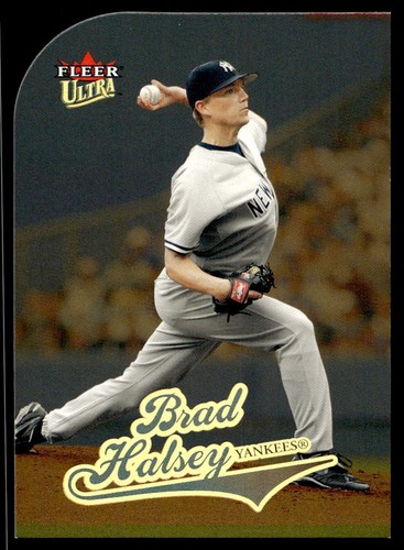 Brad Halsey 2004 Ultra 373 Gold Medallion New York Yankees RC Baseball ...