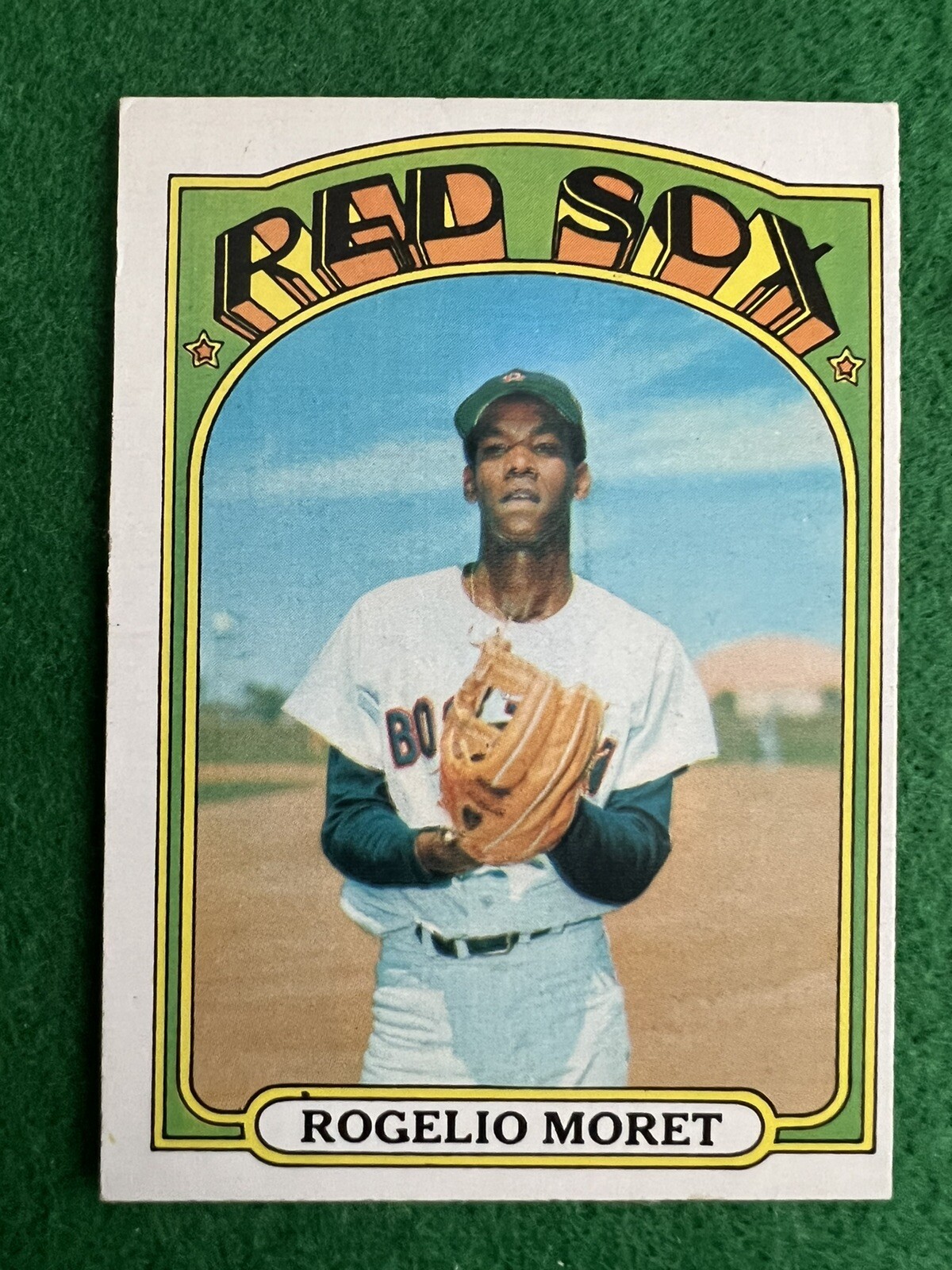 Topps Baseball Card 1972 Number 113 ROGELIO MORET (Pitcher) Boston Red ...