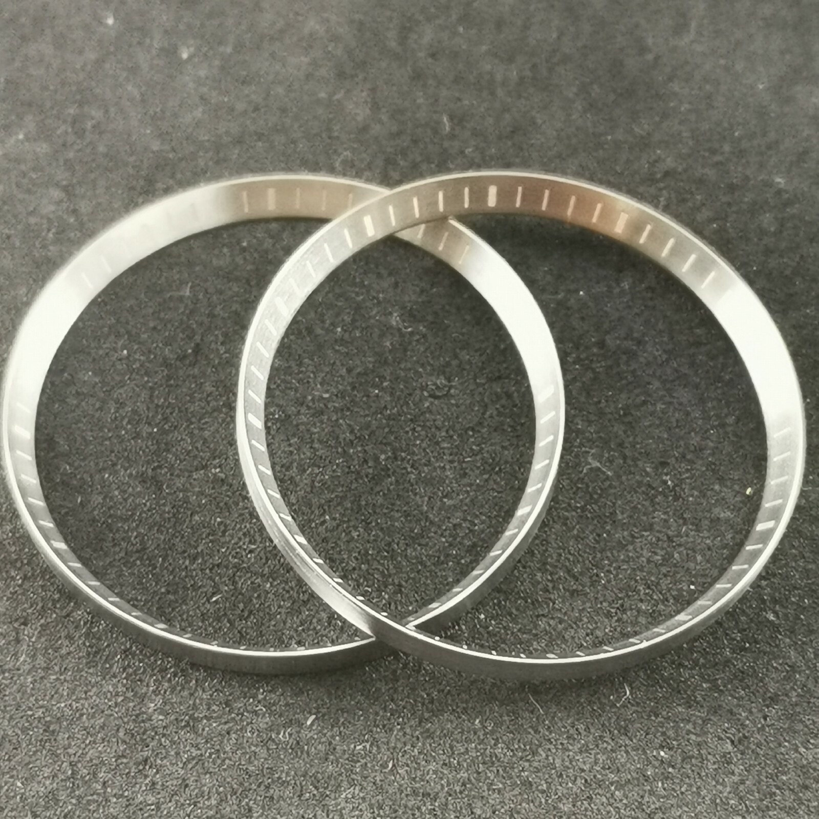 C0199 SKX007 Chapter Ring-Brushed Silver with Laser Etched | eBay