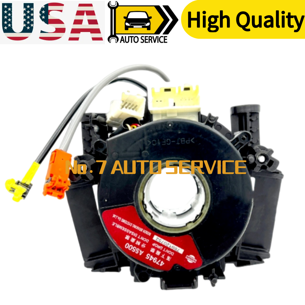 47945-AS500 Clock Spring & Angle Sensor For 2001-2010 Infiniti G35 M45 ...