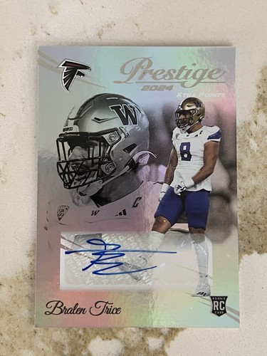 Bralen Trice Atlanta Falcons 2024 Prestige Xtra Points Signatures ...