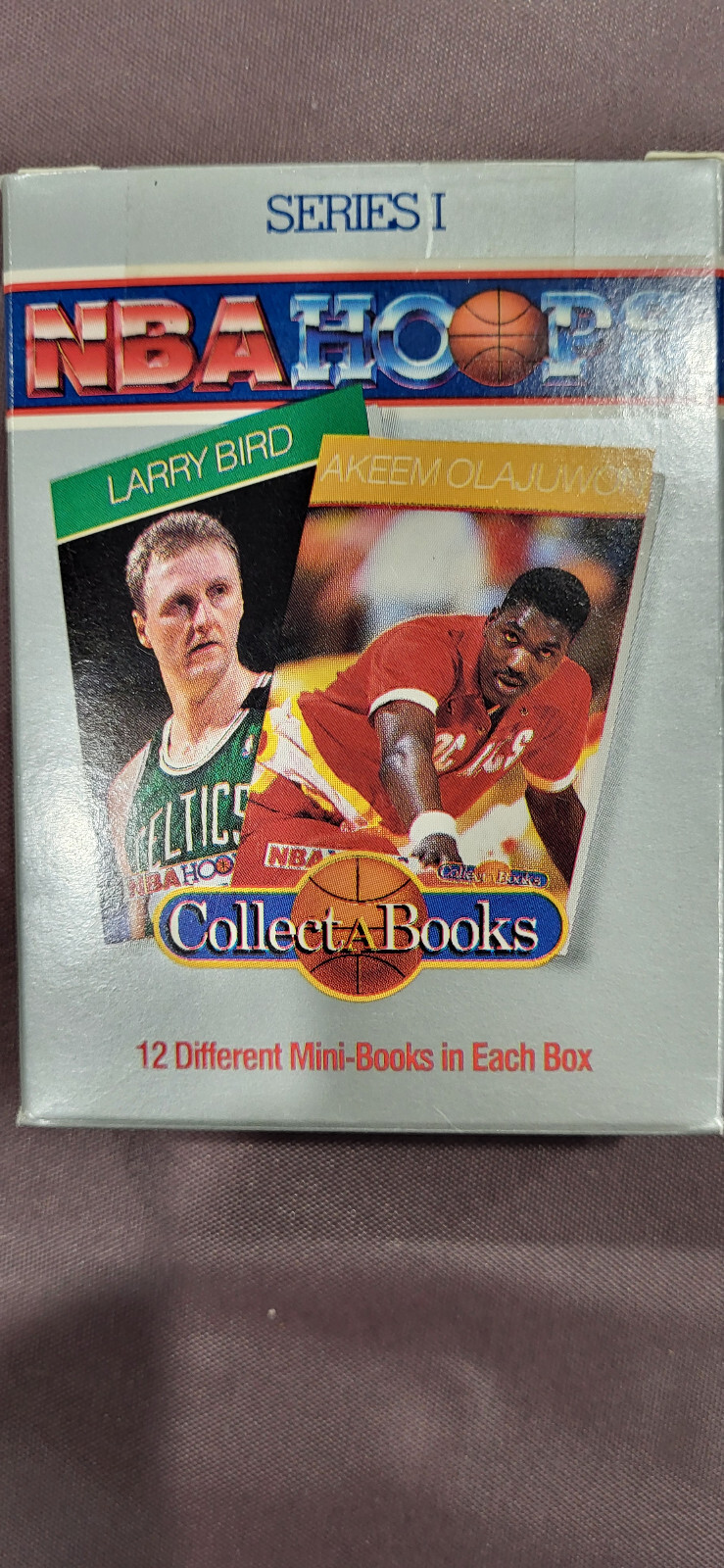 1990 NBA HOOPS Collect A Books Series 1 Box 4 Factory Sealed Larry Bird ...