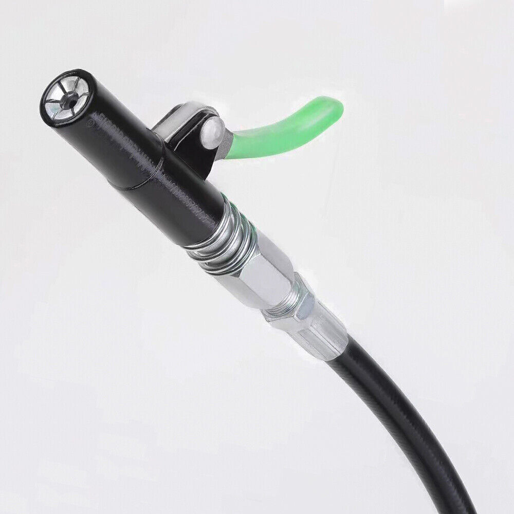 Grease Gun Coupler Locks on Like Air Chuck Fit SAE & Metric Zerk ...