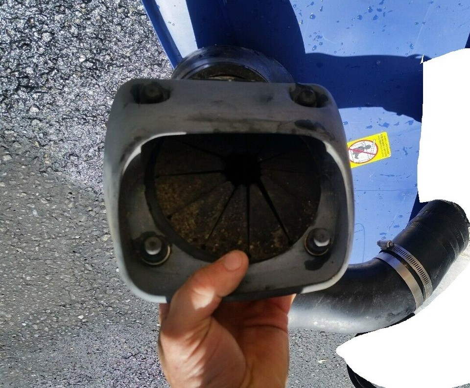 Yamaha GP800 GP760 EXHAUST OUTLET HOSE AND OUTLET PIPE FITTING thru ...