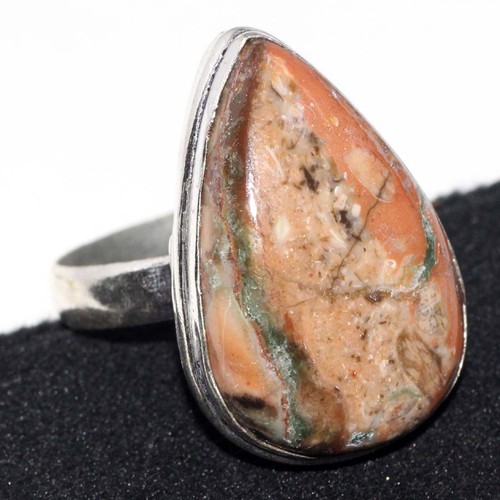 Butterfly Jasper 925 Silver Plated Handmade Ring US 10 Modern Gifts AU ...