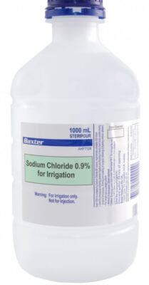 Baxter Sodium Chloride 0.9% Irrigation Solution Steripour, 1000ml ...