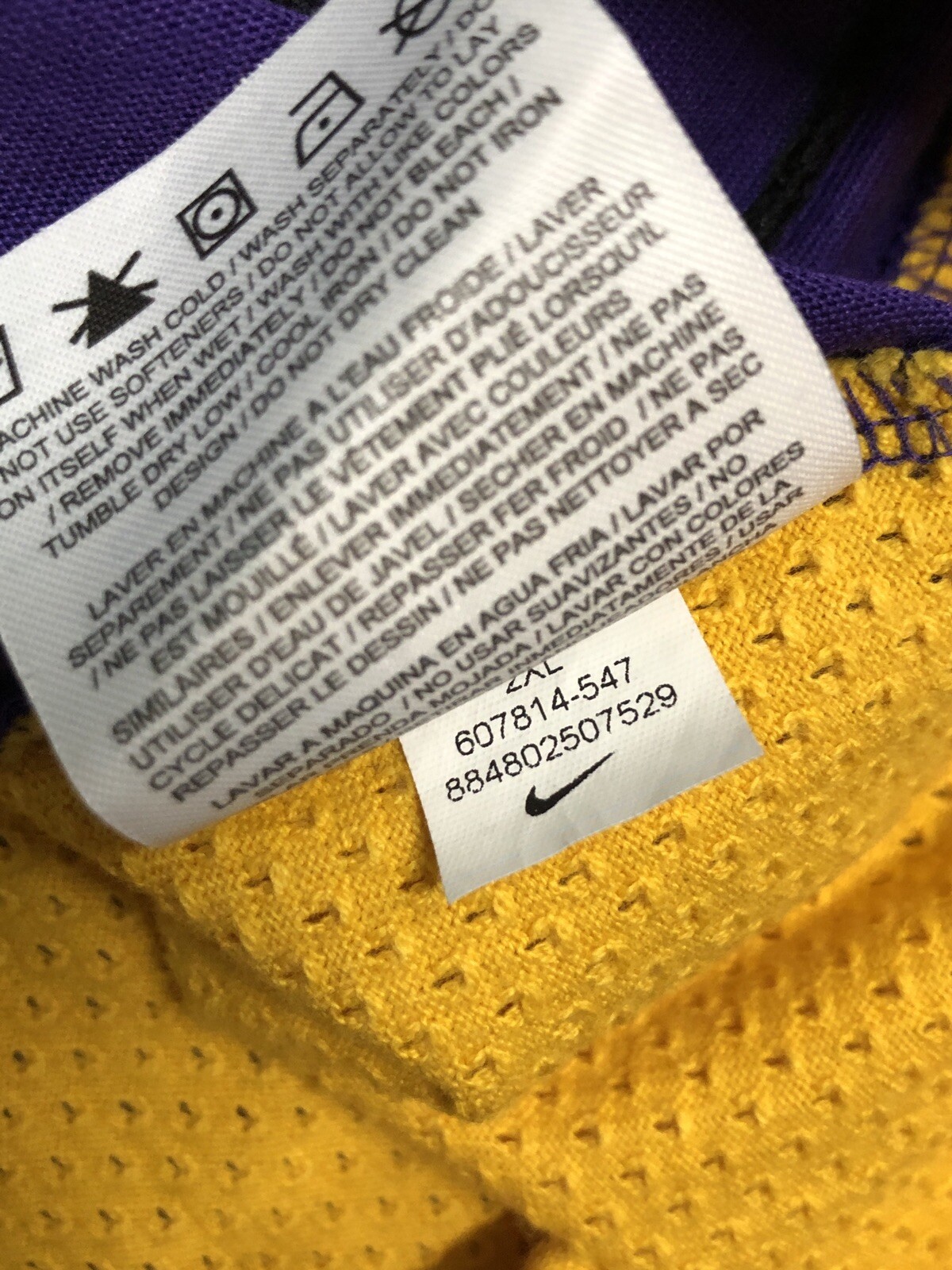 Nike Kobe Bryant Sheath Mamba Logo Split Tone Lakers … - Gem
